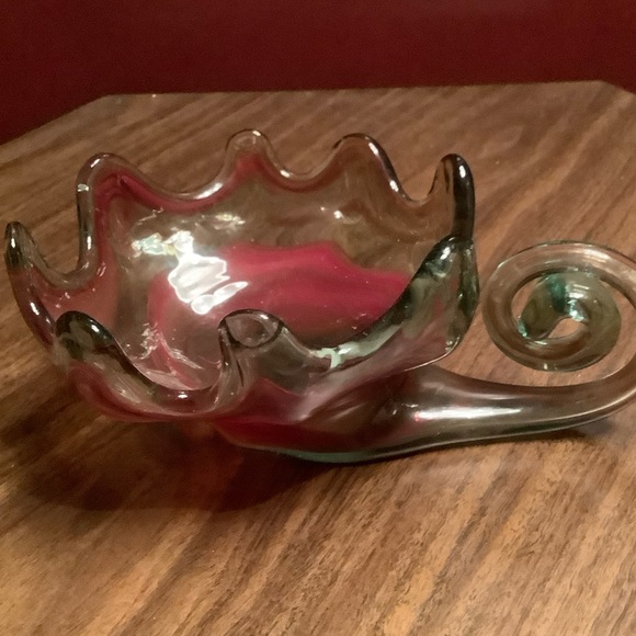 Art | Vintage Murano Style Cornucopia Dish 1951960 | Poshmark